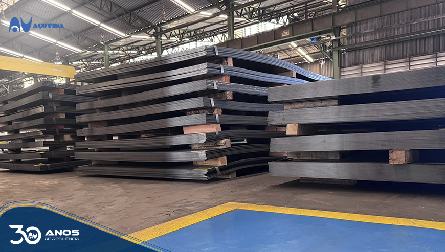 Chapa Fina SAE 1010 - Açovisa